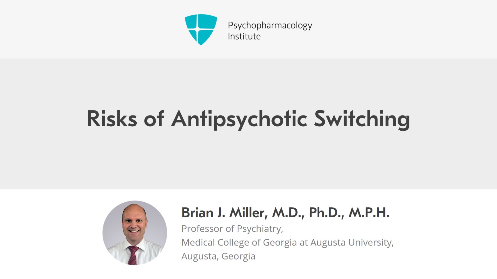 Psychopharmacology Institute